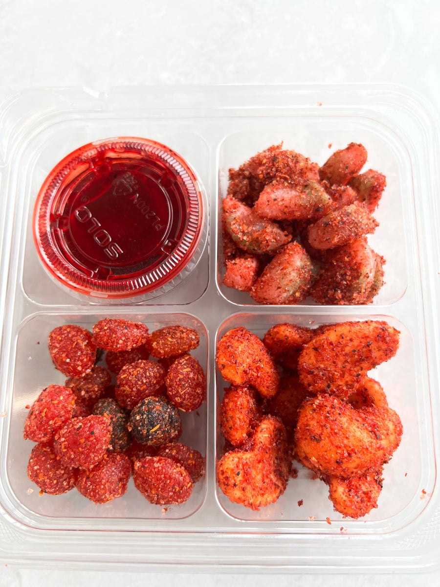 3 tray with chamoy / snack pack / Anniversary box – Chilitoloco